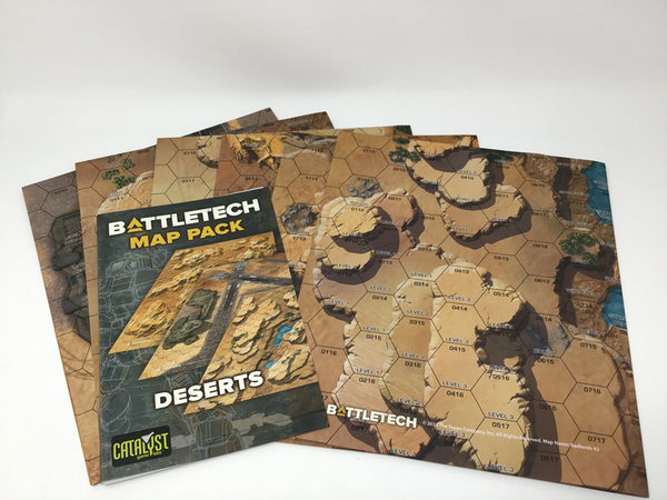 BATTLETECH: DESERT MAP SET – PI Games